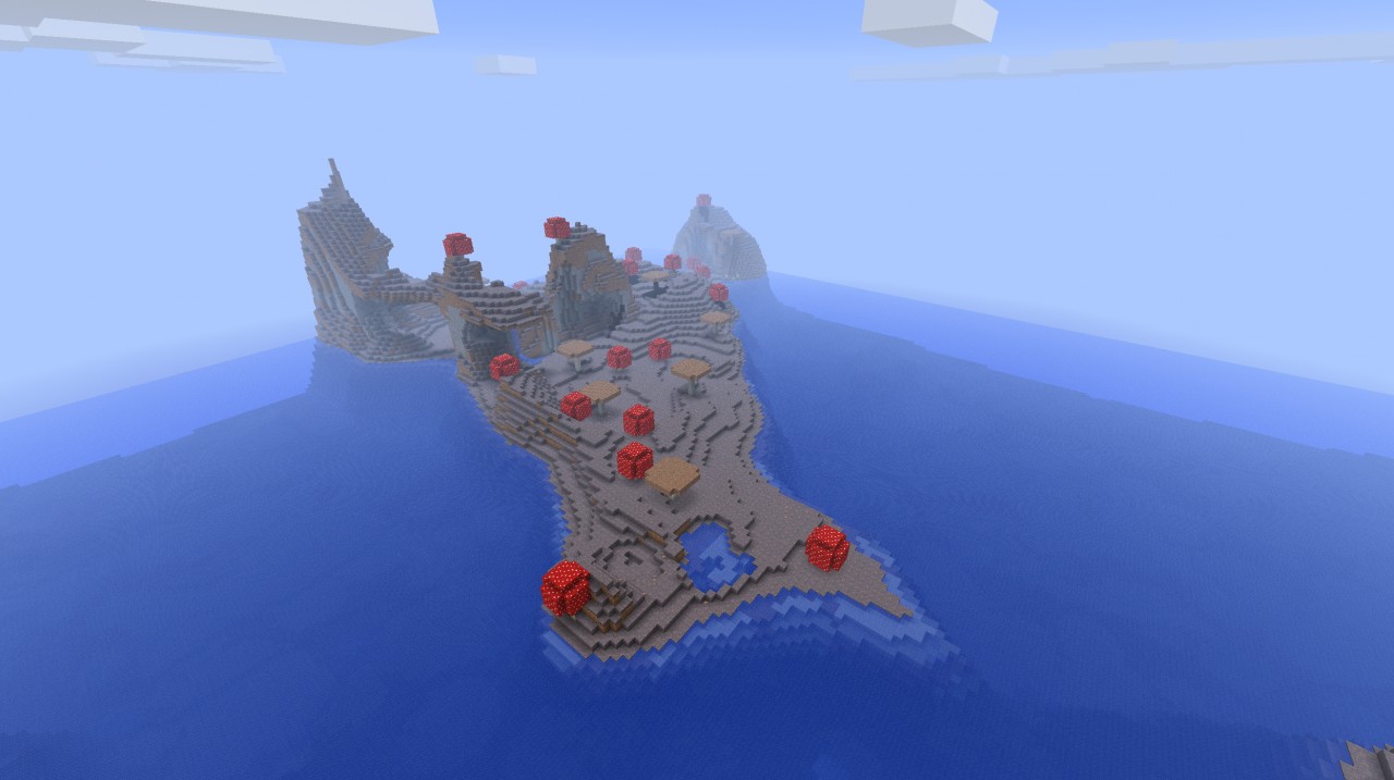 Mushroom Biome Minecraft Map