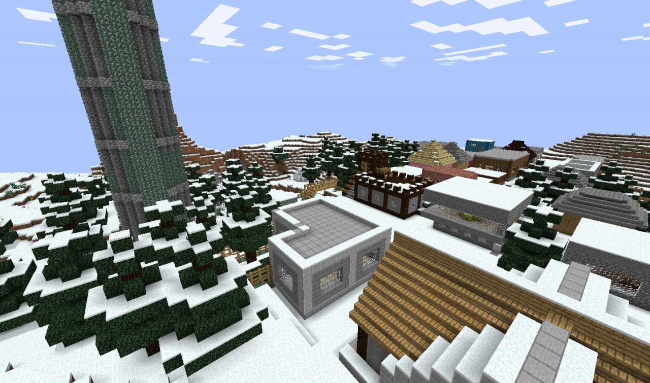 Ice City Minecraft Map