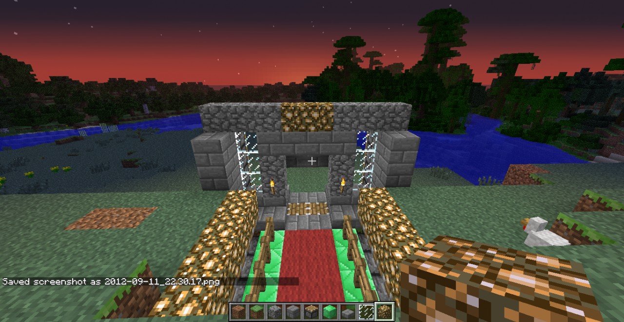 A Mixed Trio Build. Minecraft Map