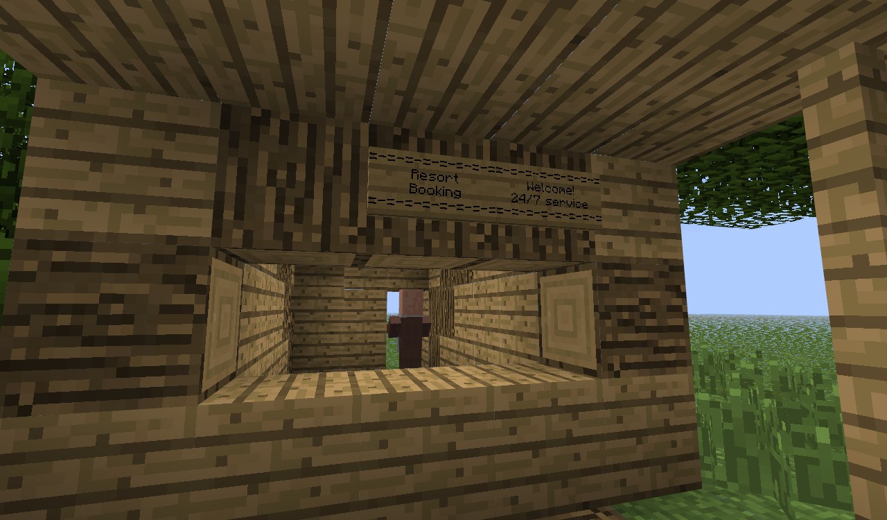 Pimped Village of The Evil Minecraft Map