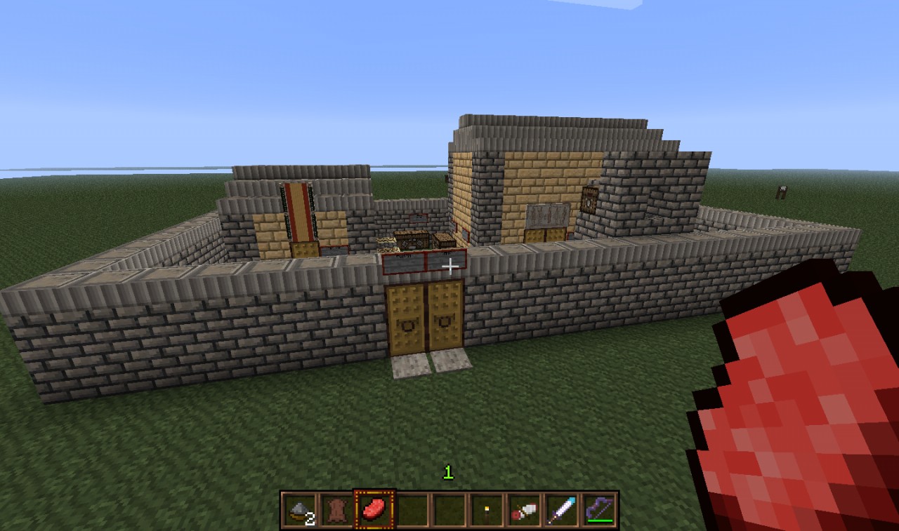 Roman outpost Minecraft Map