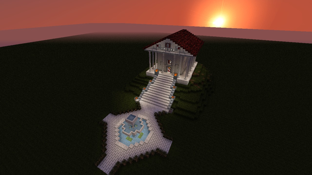 Temple to the Nether Minecraft Map