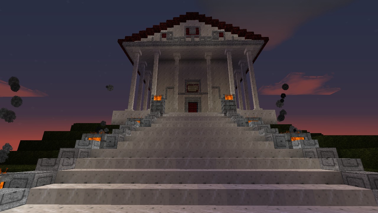 Temple to the Nether Minecraft Map