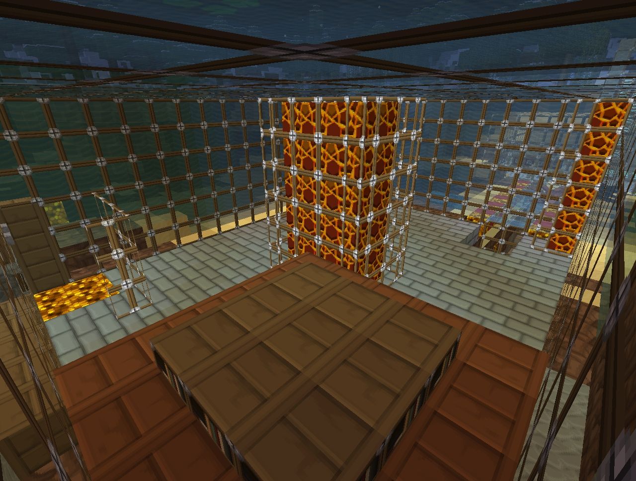 water base v2 +NEW enchantment room, lava lamp's,passage,huge new room ...