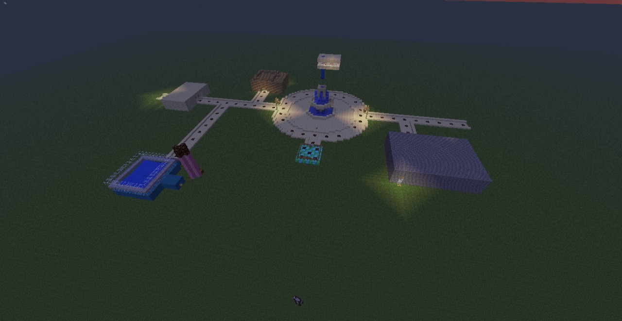 Redstone Town Minecraft Map