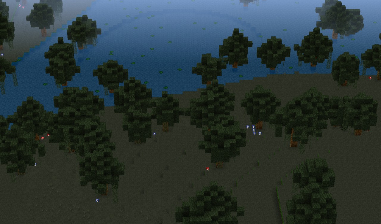 The Swamp [Custom Terrain] Minecraft Map