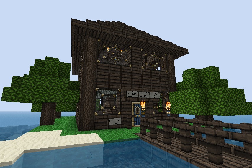 Survival Server Home Minecraft Map