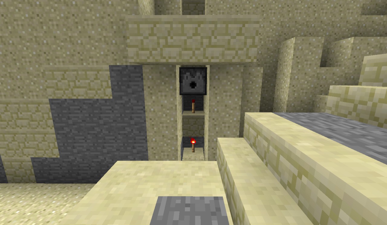 Sand Dune Treasure Cache Minecraft Map