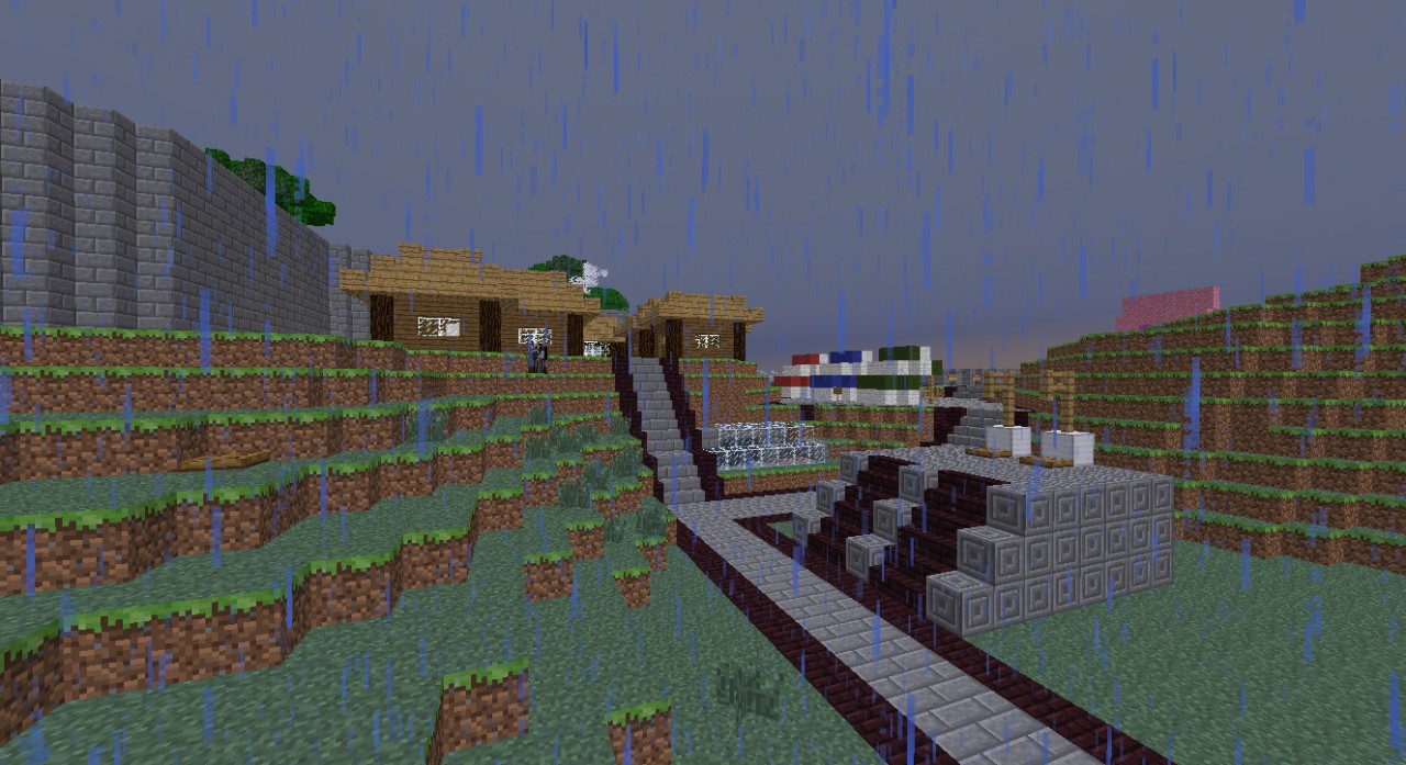 City on a hill Minecraft Map
