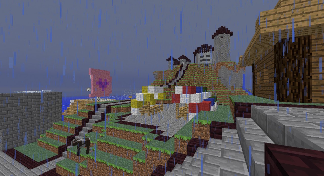 City on a hill Minecraft Map