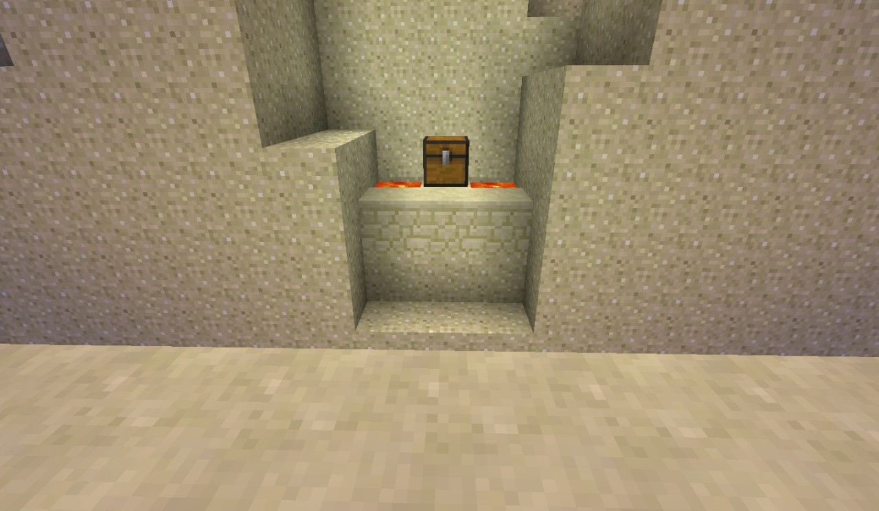 Sand Dune Treasure Cache Minecraft Map