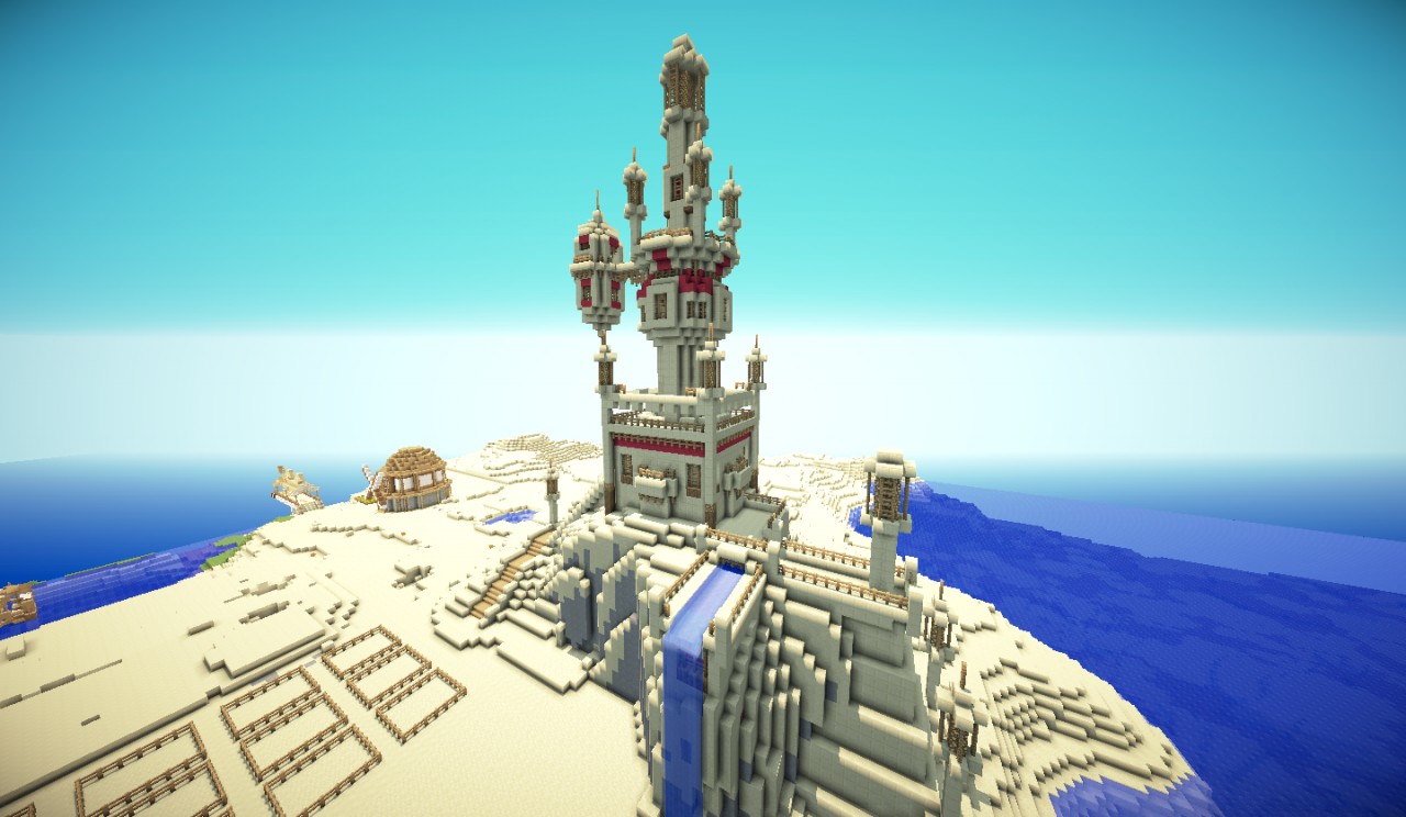 Sand Temple Minecraft Map