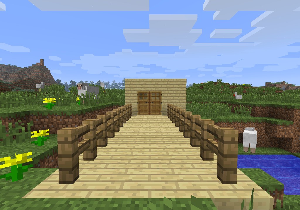 random structure Minecraft Map