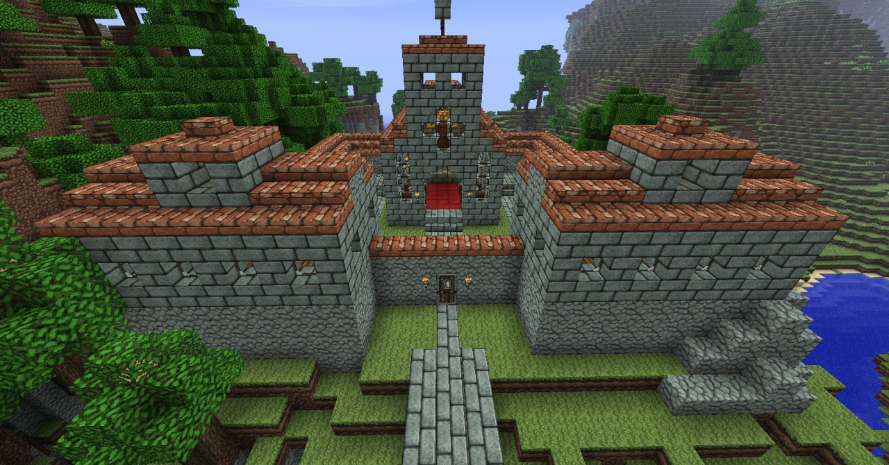 Gothic 2 Monastery Minecraft Map