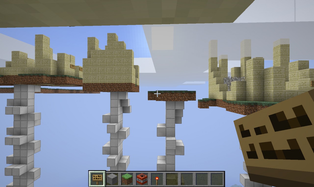 Mysterious Floating Isles SOME FREE ROAMING NOW OH YEAH!!!! Minecraft Map