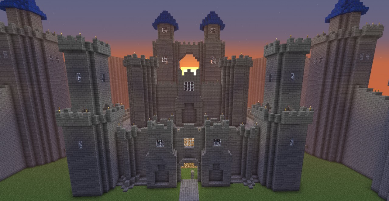 medieval castle Minecraft Map