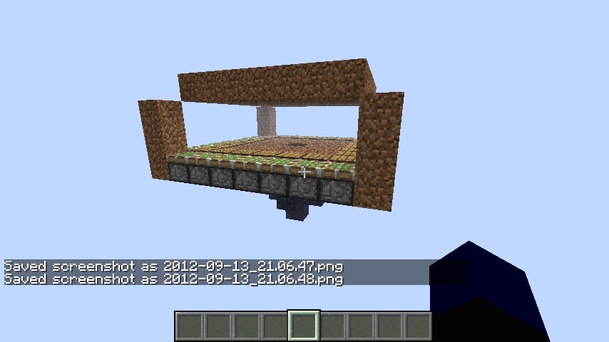 sky block with traps Minecraft Map