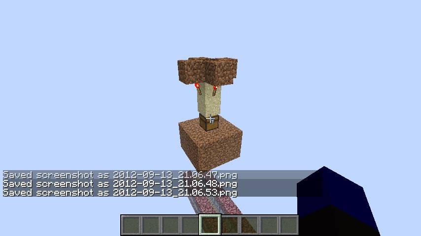 sky block with traps Minecraft Map