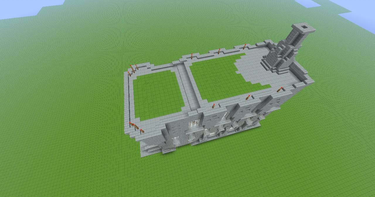 Old Factory Building Minecraft Map