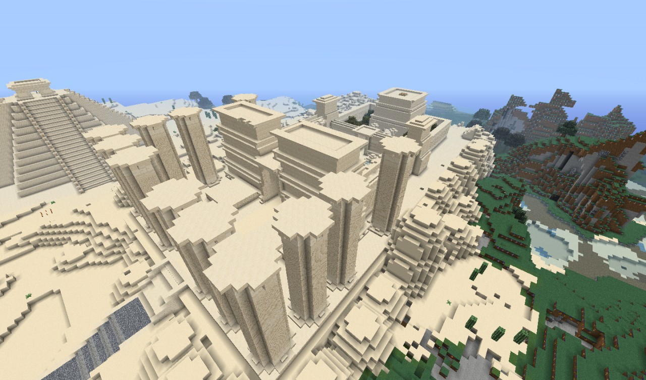 Egyptian Palace Minecraft Map