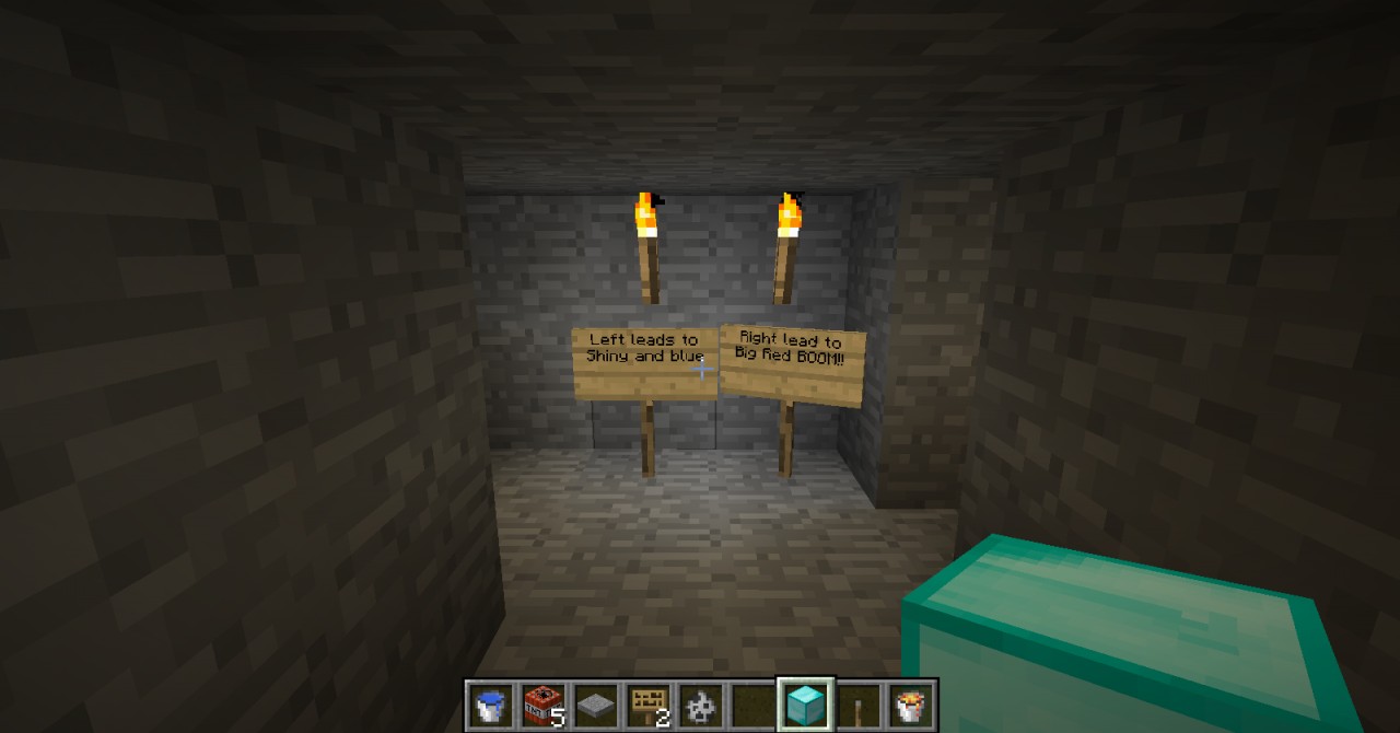 An Easy Maze Minecraft Map