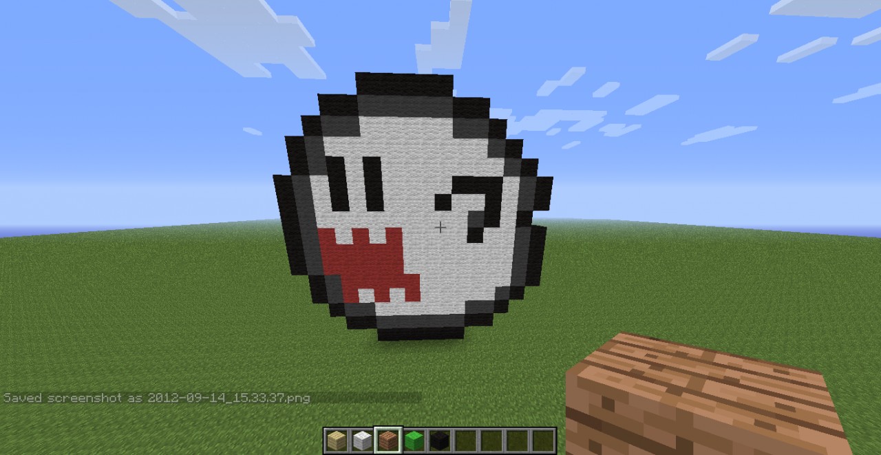 Mario Pixel Art Minecraft Map