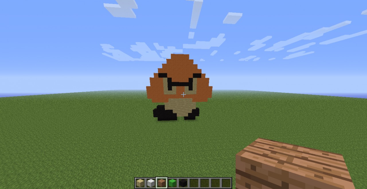 Mario Pixel Art Minecraft Map