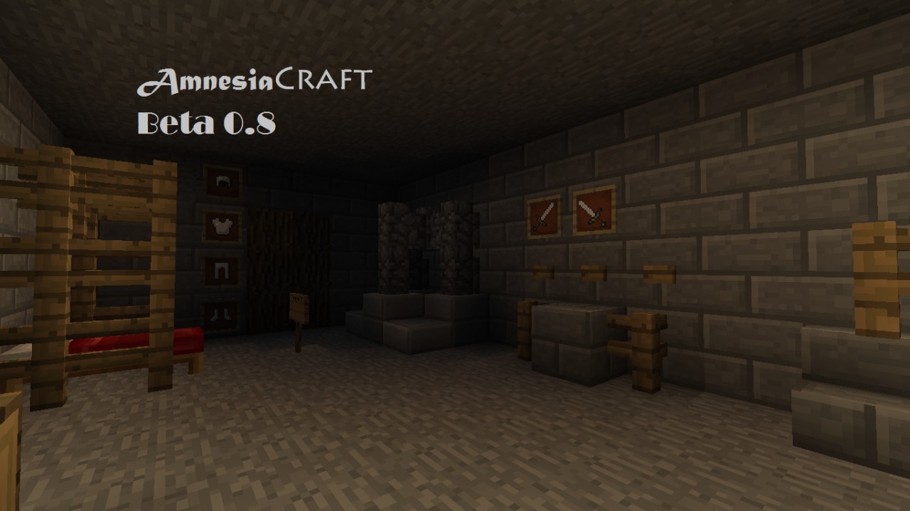 Amnesia in Minecraft! Cumtom Story! Creeping in the Shadows (BETA) NOT ...