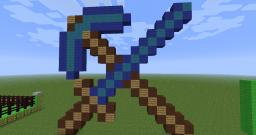 wool art Minecraft Map