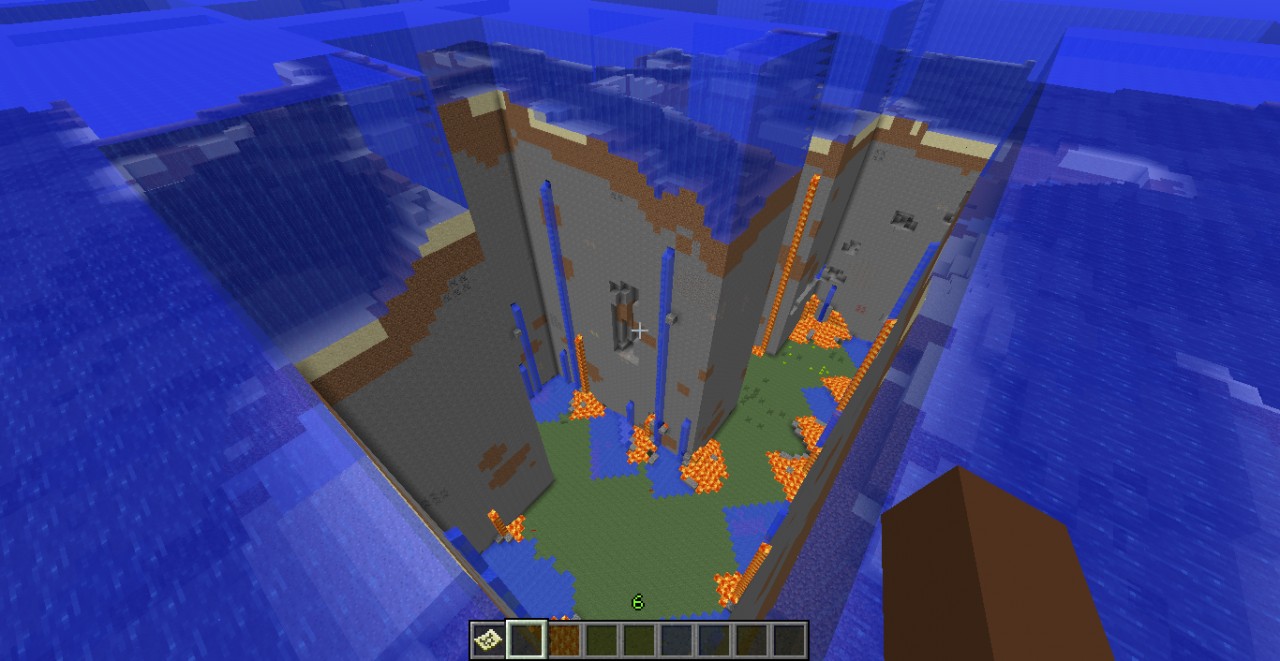 World Holes and TNT Holes...:D Minecraft Map