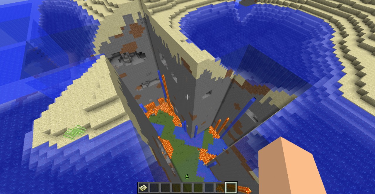 World Holes and TNT Holes...:D Minecraft Map
