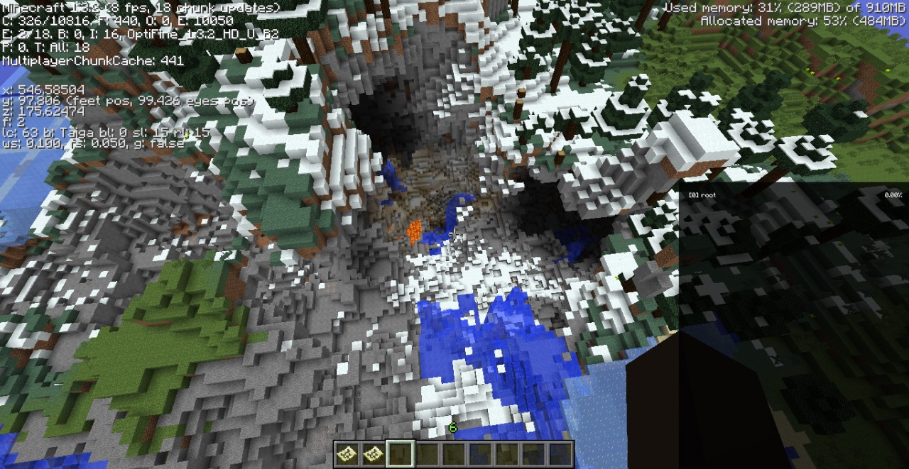 World Holes and TNT Holes...:D Minecraft Map