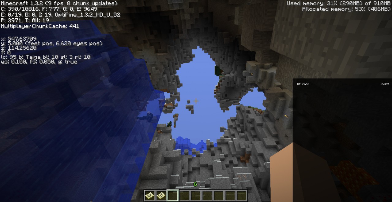 World Holes and TNT Holes...:D Minecraft Map
