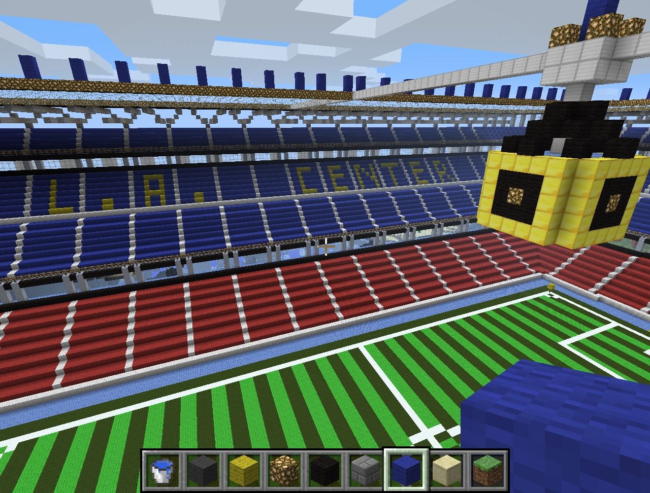 Los Angeles Sport Complex ( first Stadium: Soccer) Minecraft Map