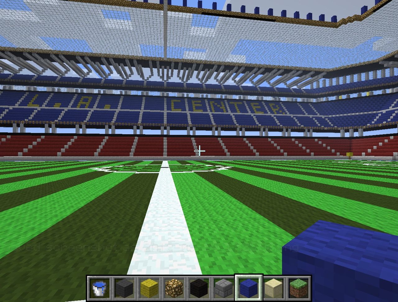 Los Angeles Sport Complex ( first Stadium: Soccer) Minecraft Map