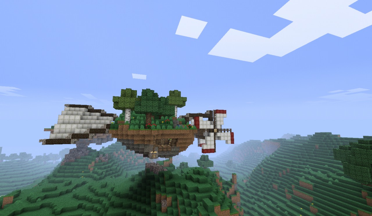 Floating Island Minecraft Map