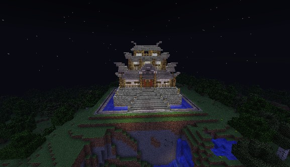 Asian Manor Minecraft Map