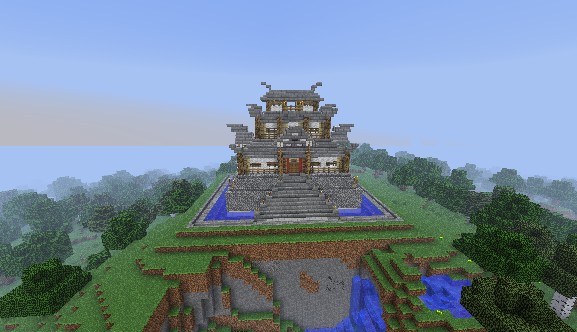 Asian Manor Minecraft Map