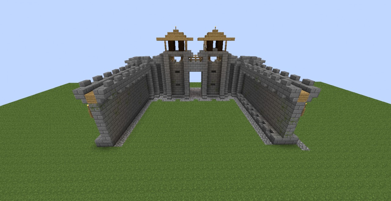 Small Compound/Castle Minecraft Map