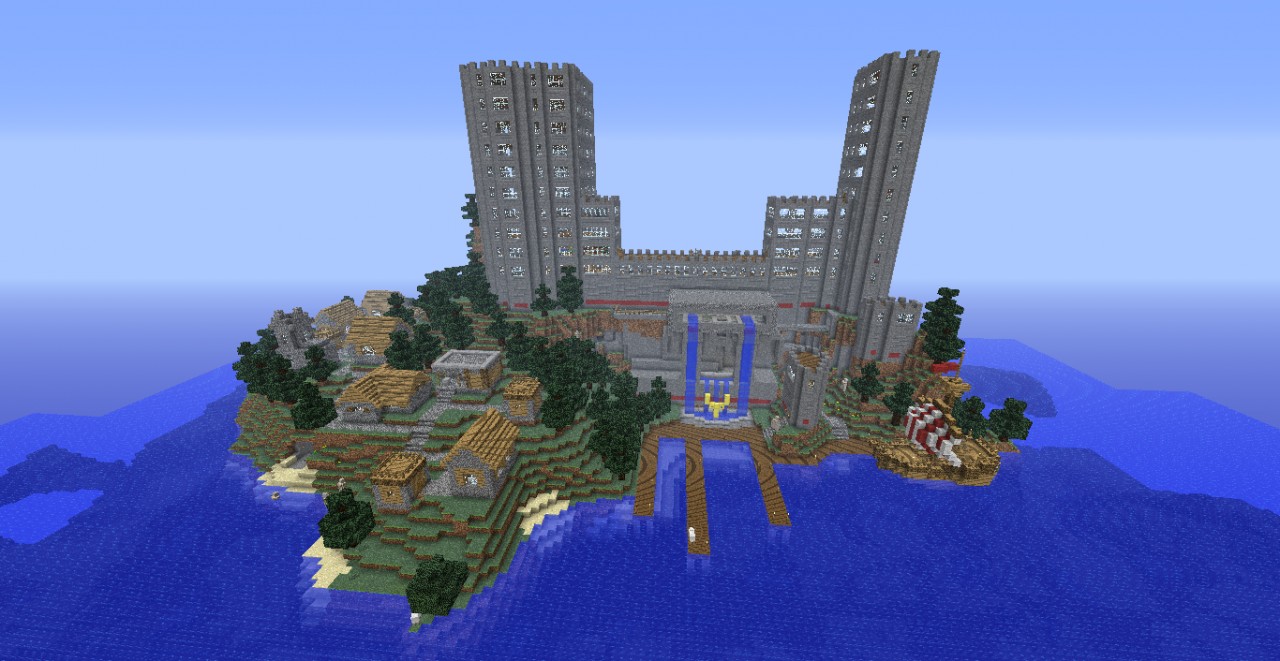 Fish Island Minecraft Map