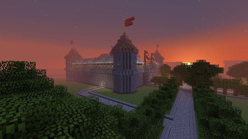 Spawn Castle Minecraft Map