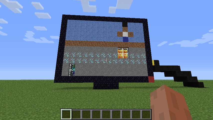 GIANT TV! read description Minecraft Project