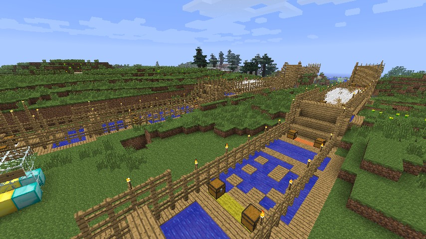 2 Player Obstacle Course Minecraft Map