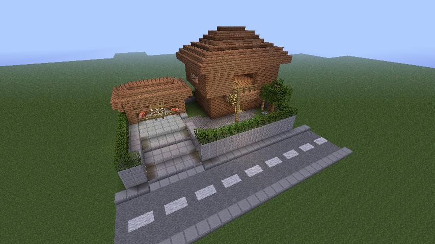 House 1-IDEA FOR SERVER OR ELSE ! (SNAPSHOT 12w36a) Minecraft Map