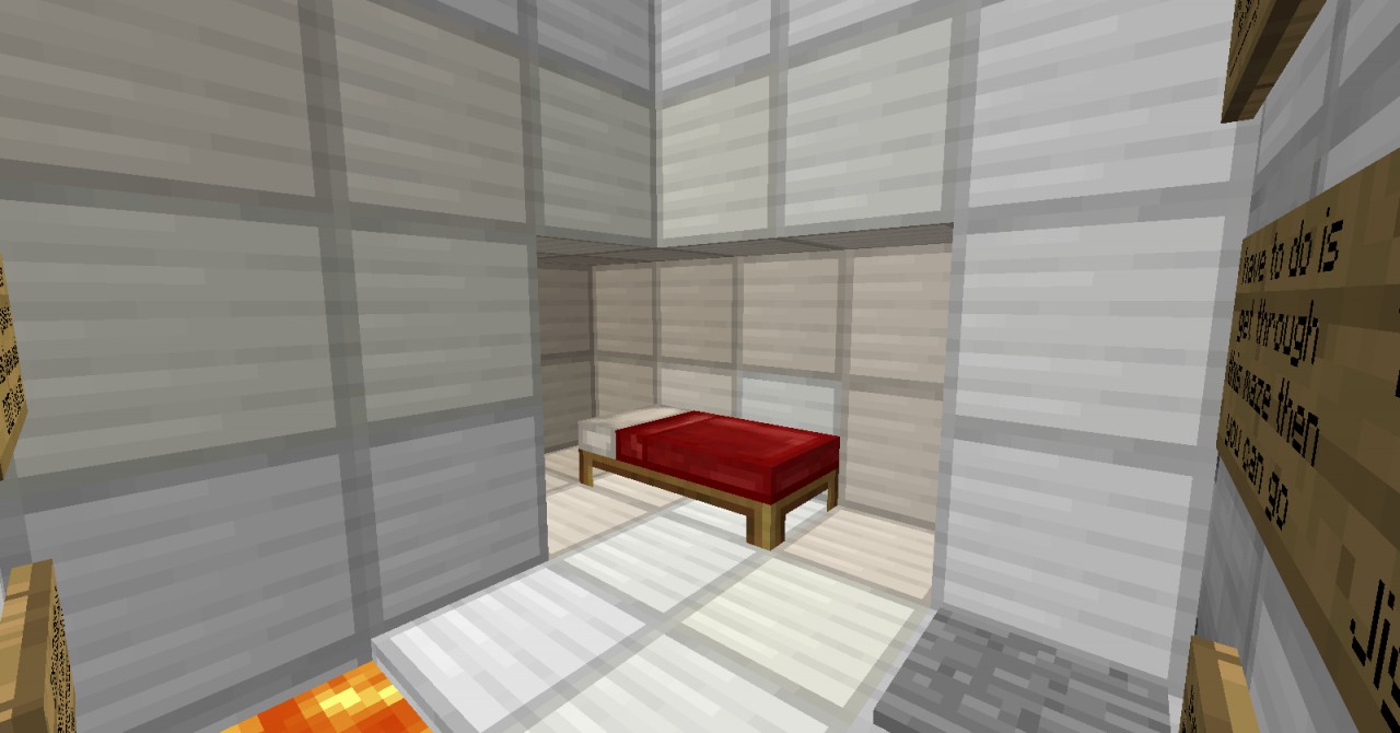 SAW Map (Maze) 1.3.2 Minecraft Map