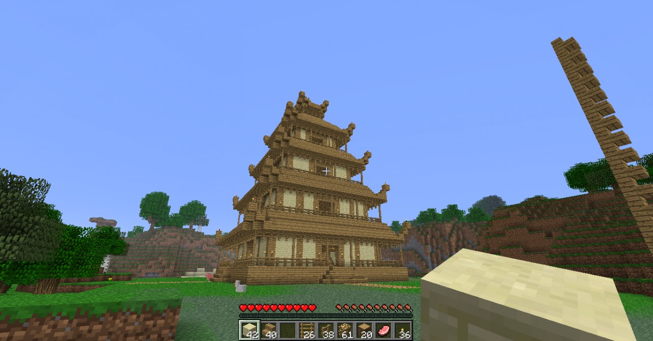 Dojo. Minecraft Map