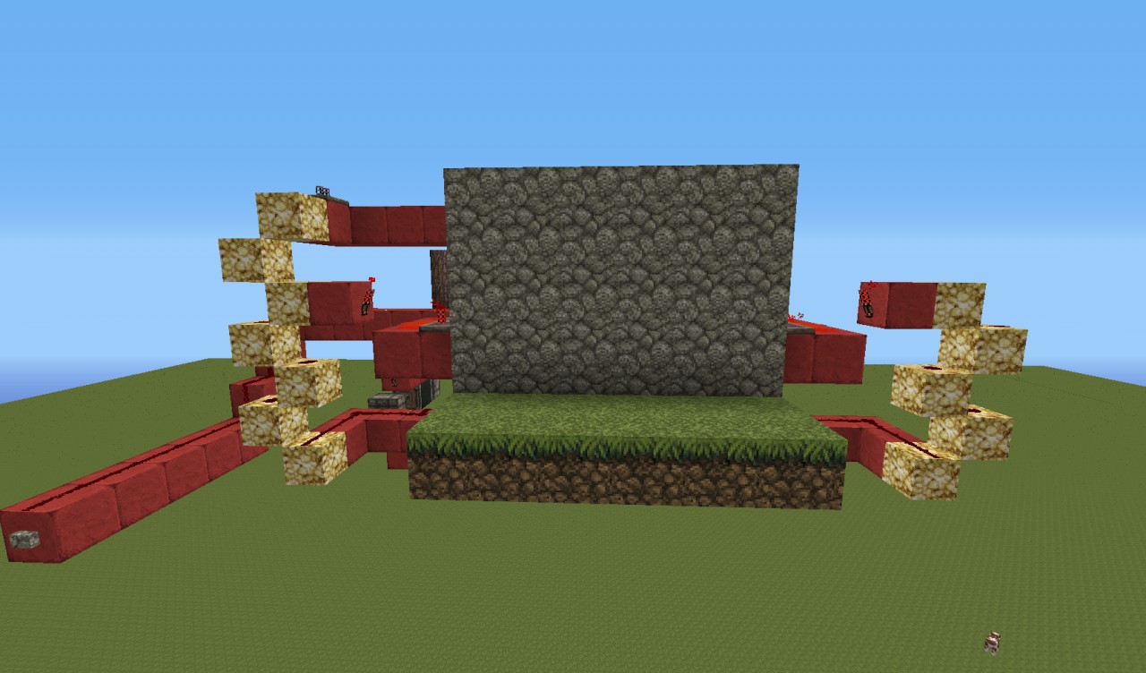 Aesthetically Pleasing 2x2 Flush Piston Door Minecraft Map