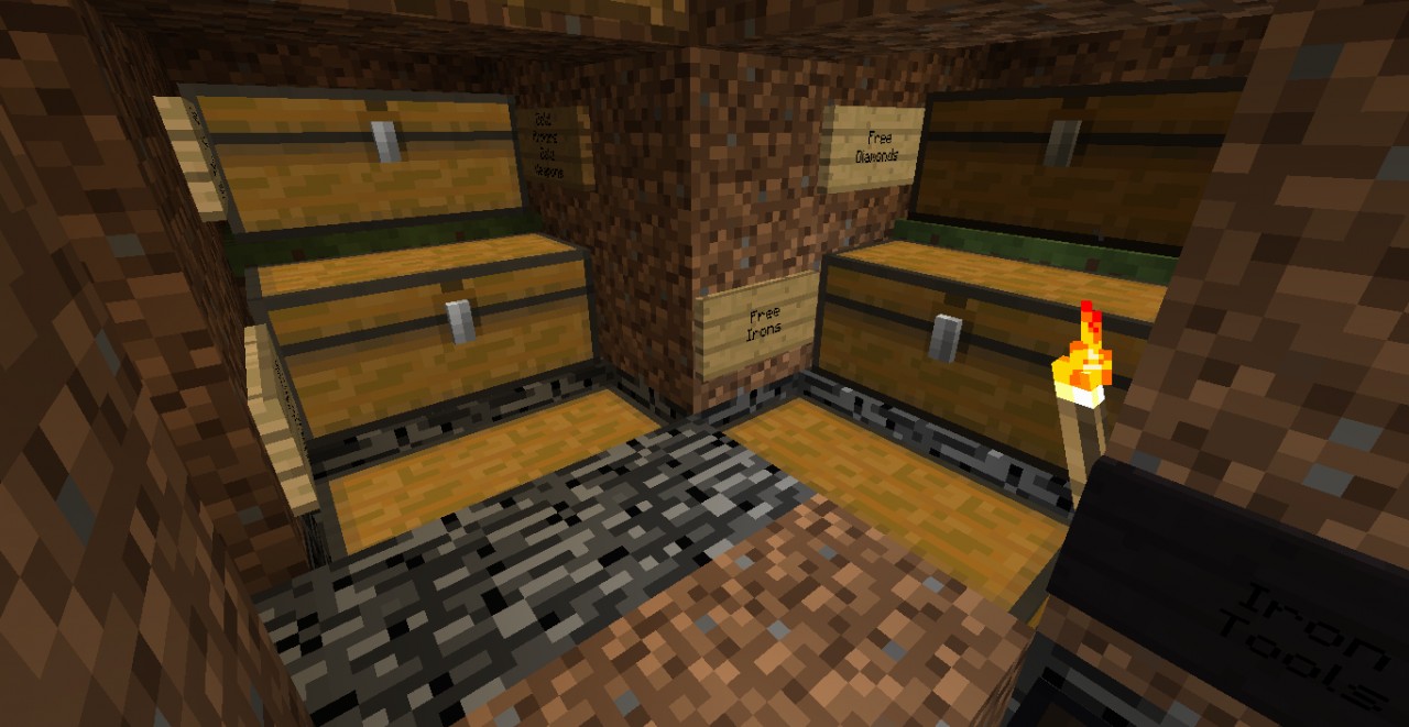 Small Town Survive Minecraft Map