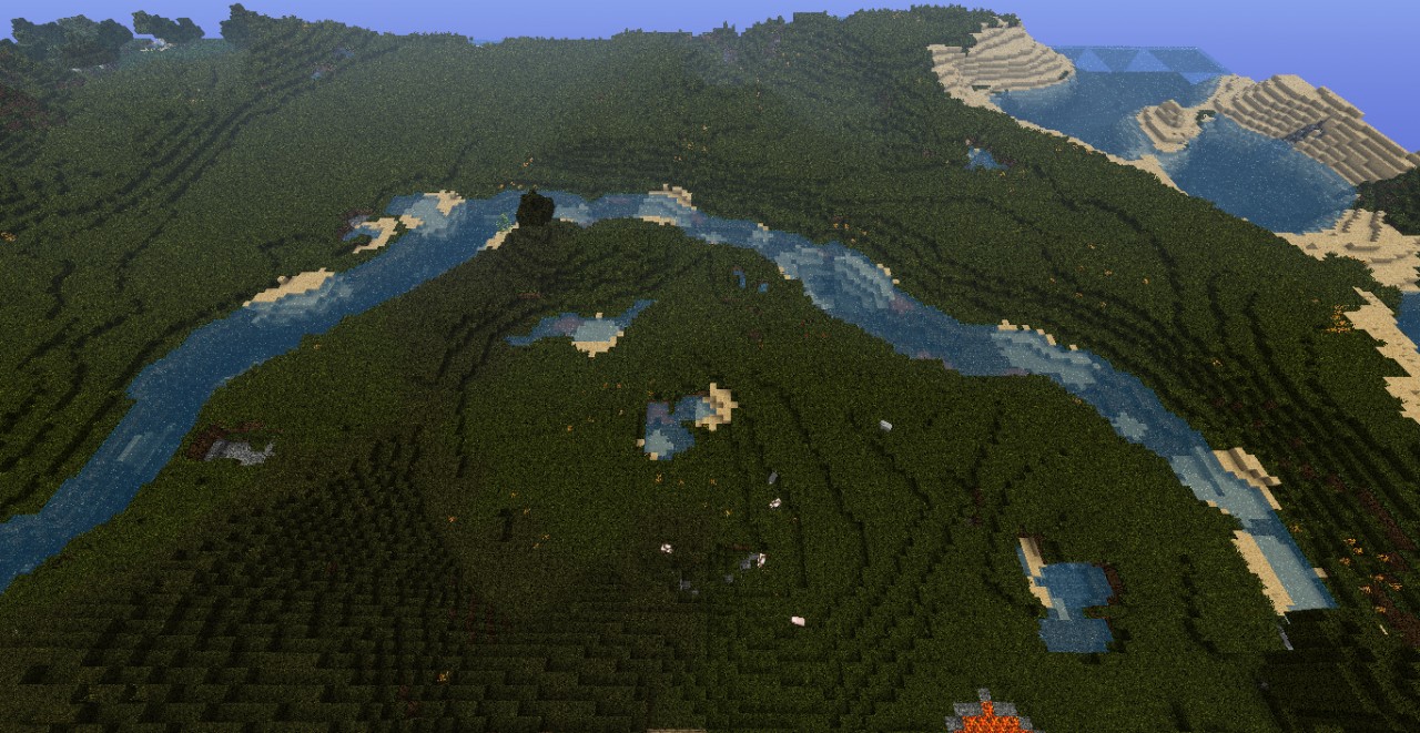 The Hillside House Minecraft Map