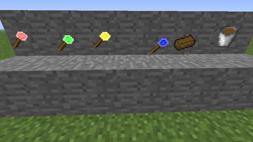 1.3.2 CandyMod! - Speedy treats and chocolate! Minecraft Mod